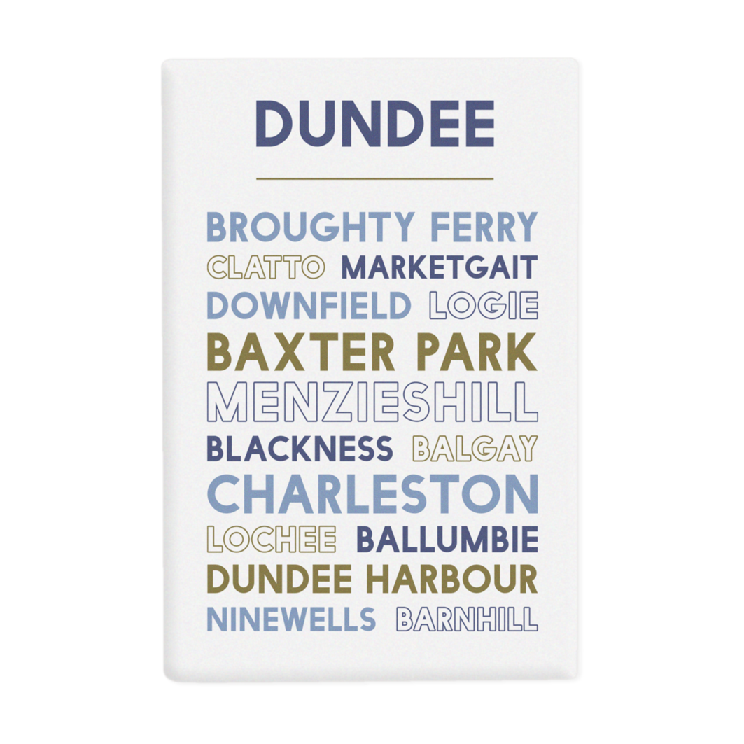 Dundee Fridge Magnet | Heather & Haggis | Scottish Gifts & Homeware ...