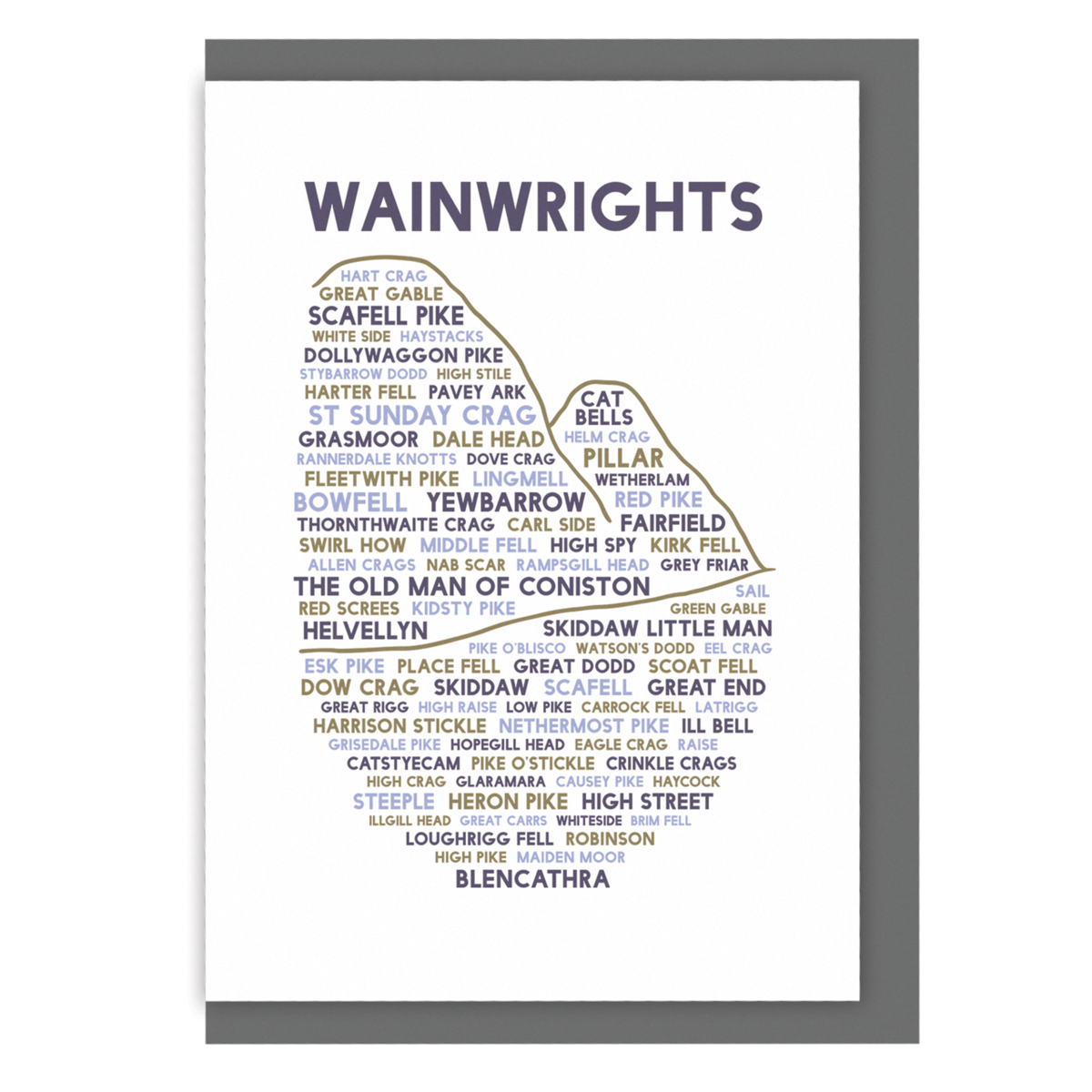 Wainwrights Greetings Card | Heather & Haggis | Gifts, Art & Homewares ...